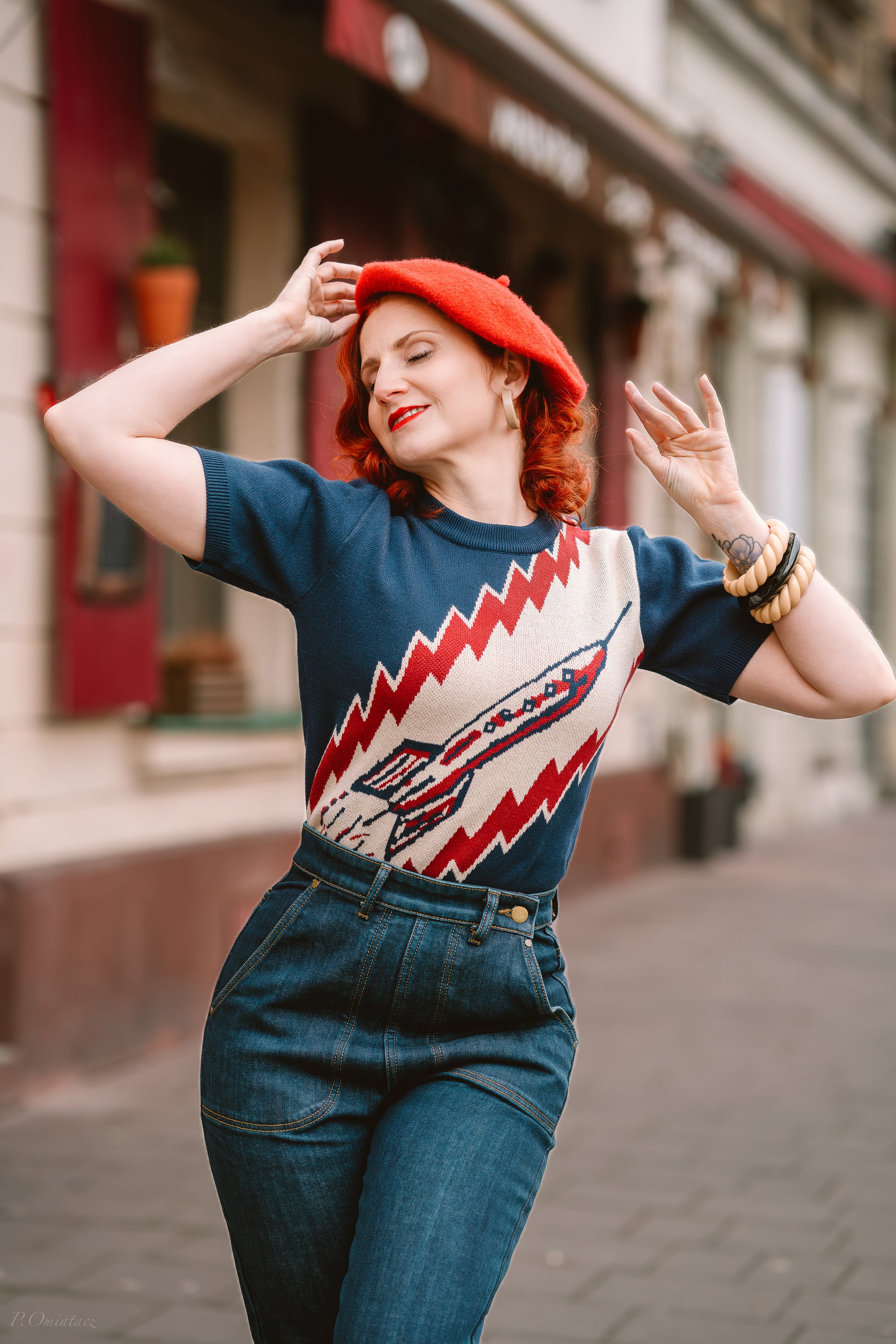 To the Moon Rocket Sweater - Navy – Astro Bettie