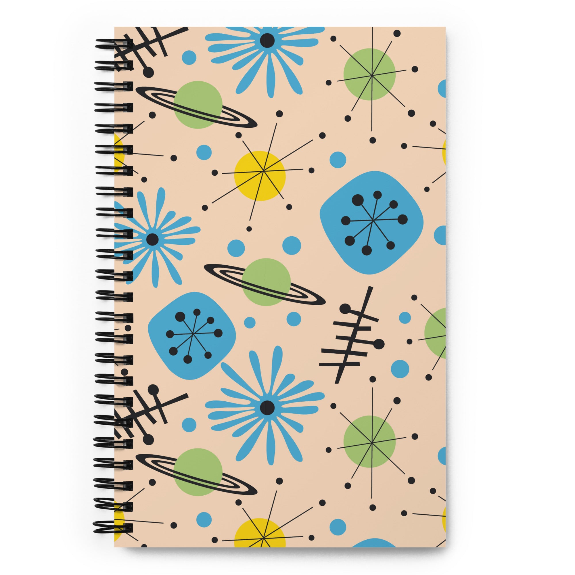 MCM Retro Space Starburst Spiral Notebook - Cream – Astro Bettie
