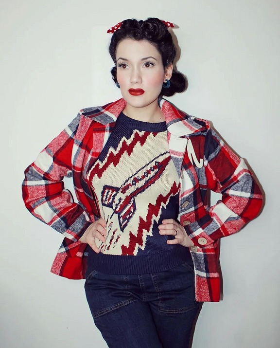 To the Moon Rocket Sweater - Navy – Astro Bettie