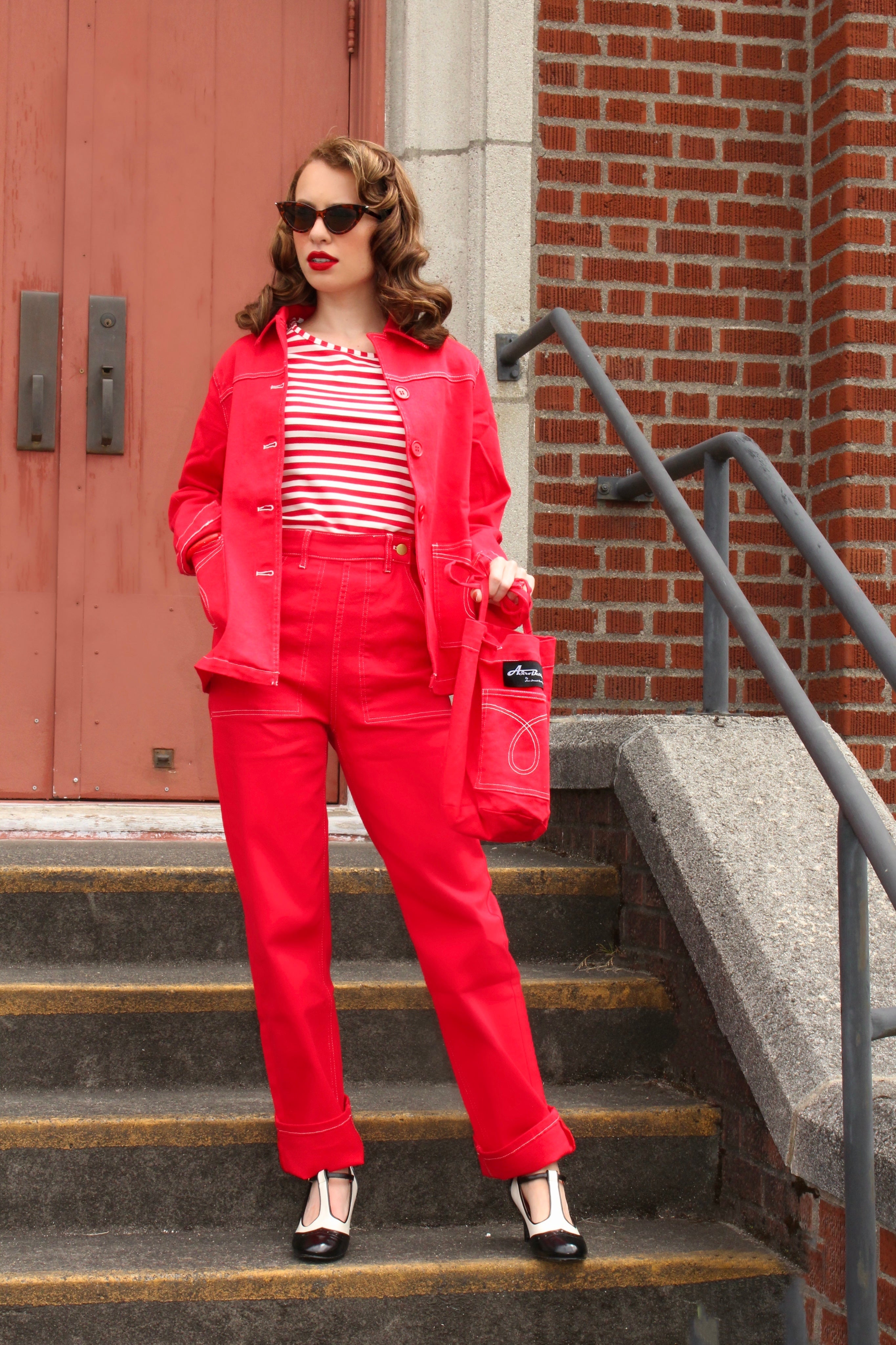 Midge Jean Carry-All - Red – Astro Bettie